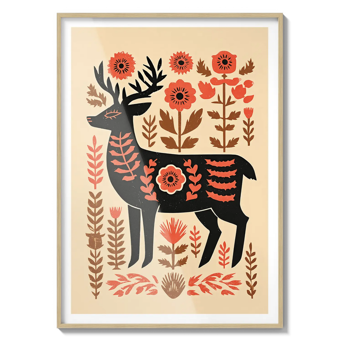 Folk Deer – Flora Queen