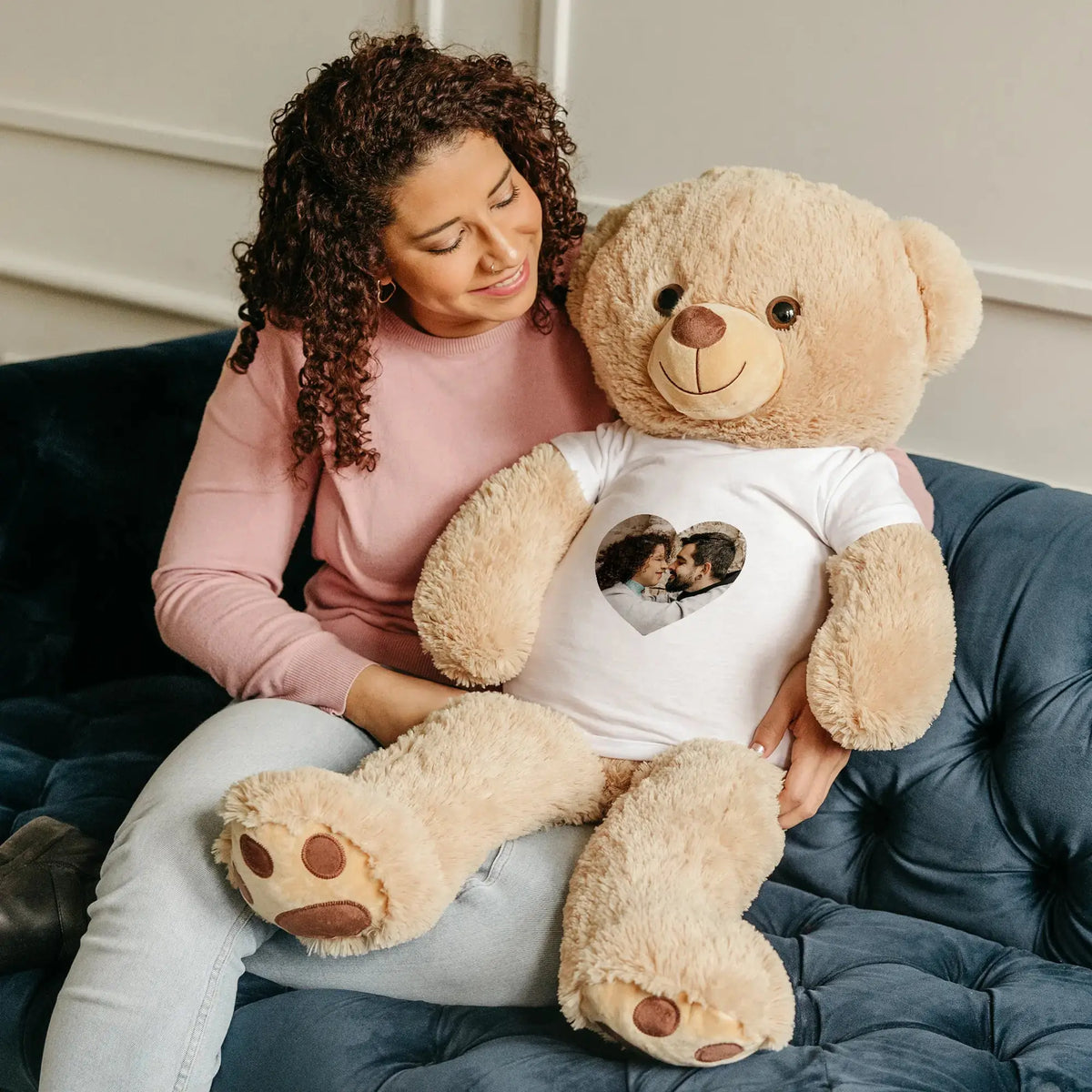 Personalized XL Teddy Bear - Flora Queen